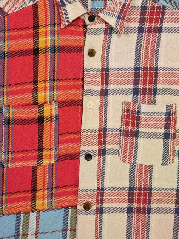 FORTELA Rosebowl Patchwork Shirt