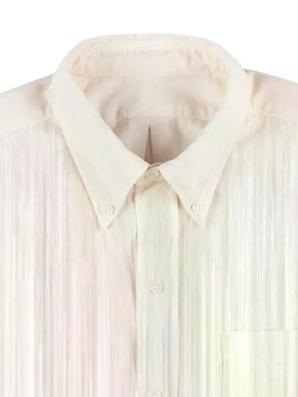 FORTELA King Corduroy Button-down Shirt - Neutrals