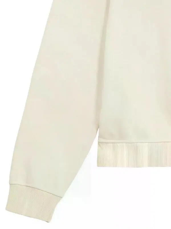 FORTELA Woven Zip-up Sweatshirt - Neutrals