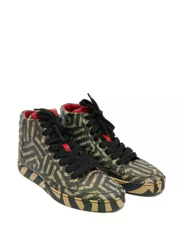 Gucci High-top Graphic Sneakers