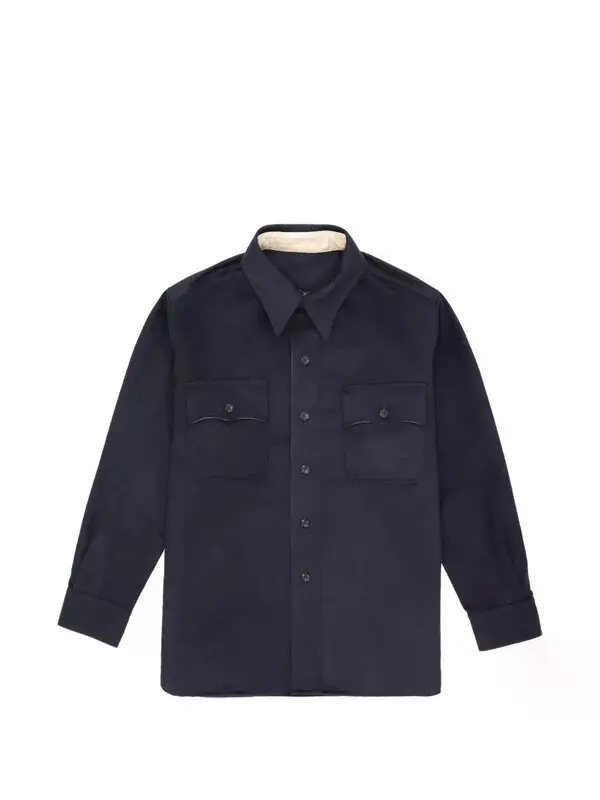 FORTELA Cpo2.0 Front-pocket Shirt - Blue