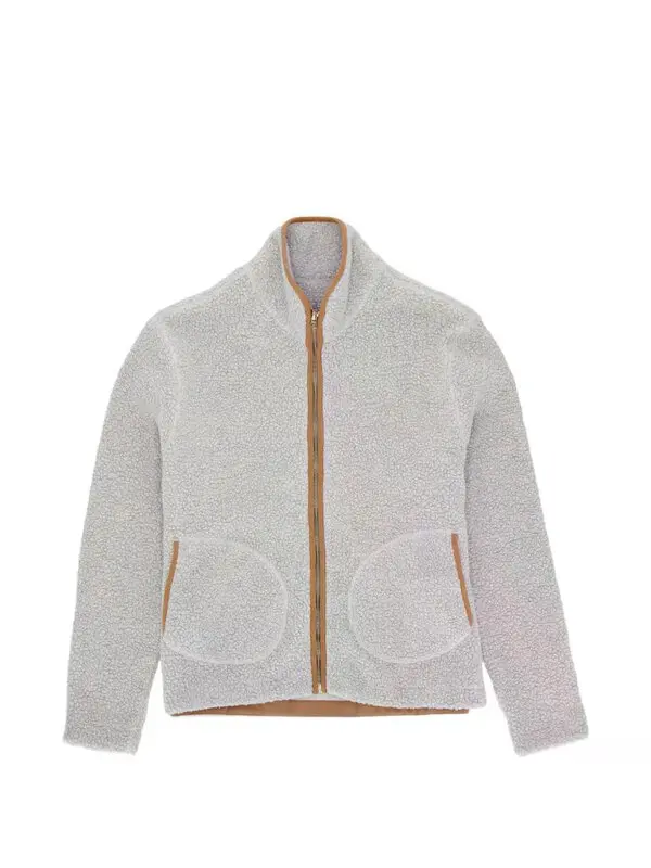FORTELA Teddy Zip Jacket - Grey
