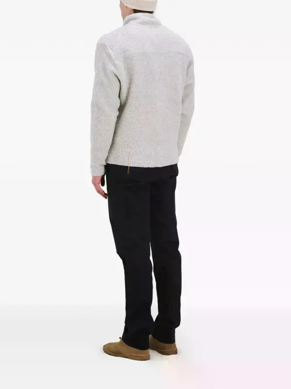FORTELA Teddy Zip Jacket - Grey