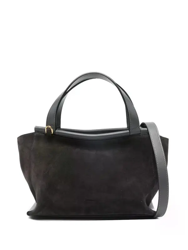 WANDLER Ida Suede Top Handle Tote Bag