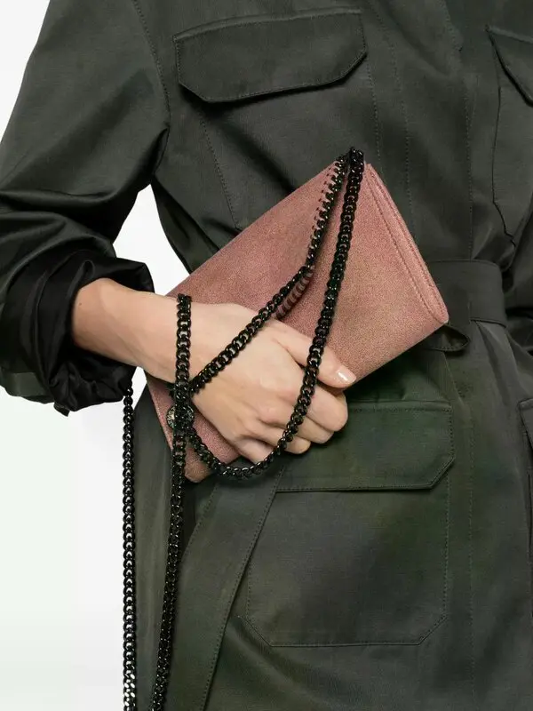 Stella McCartney Mini Magnetic-fastening Crossbody Bag - Pink