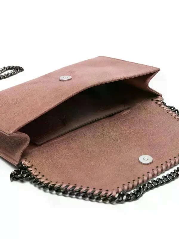 Stella McCartney Mini Magnetic-fastening Crossbody Bag - Pink