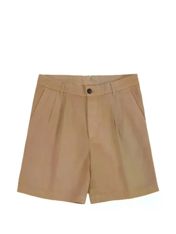 FORTELA Pleated Bermuda Shorts