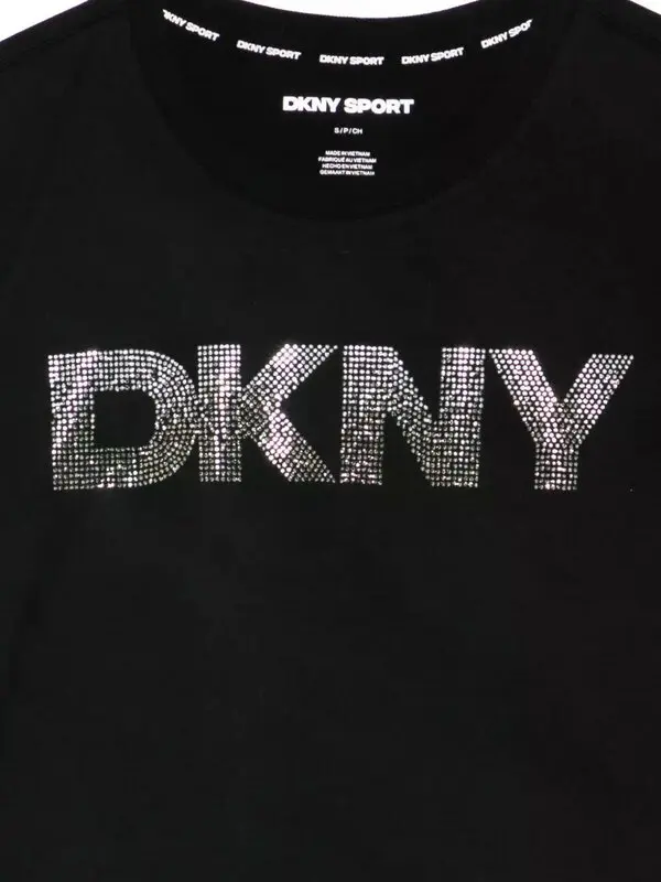 Dkny Ombre Rhinestone T-shirt