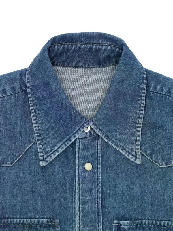 FORTELA Yellowstone Denim Western Shirt