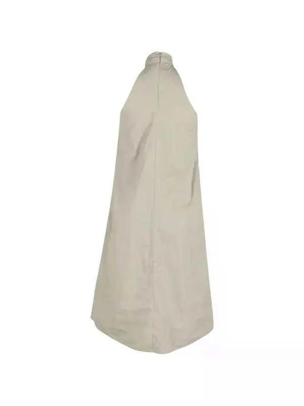ANINE BING Cosette Twist-front Cotton Midi Dress