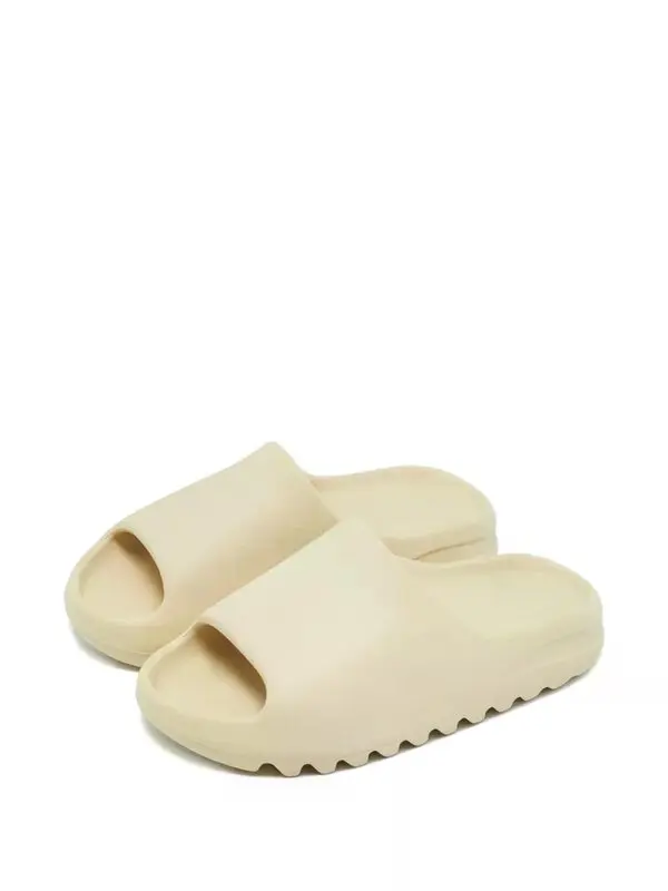 ADIDAS X YEEZY Wide-strap Slides - Neutrals