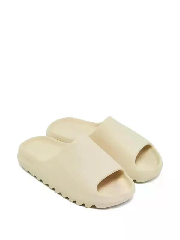 ADIDAS X YEEZY Wide-strap Slides - Neutrals