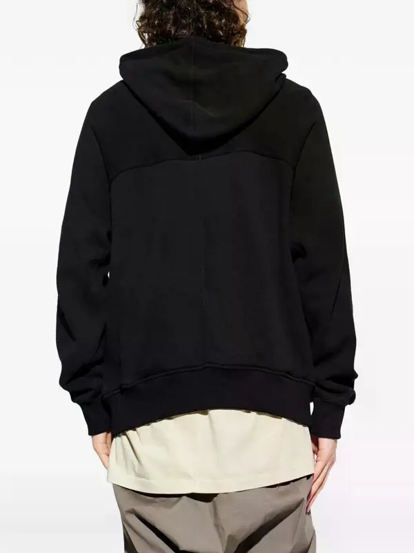 Rick Owens Cotton Hoodie - Black