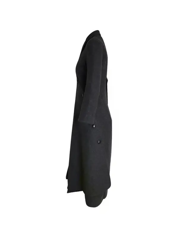 Celine Asymmetric Button-detailed Coat