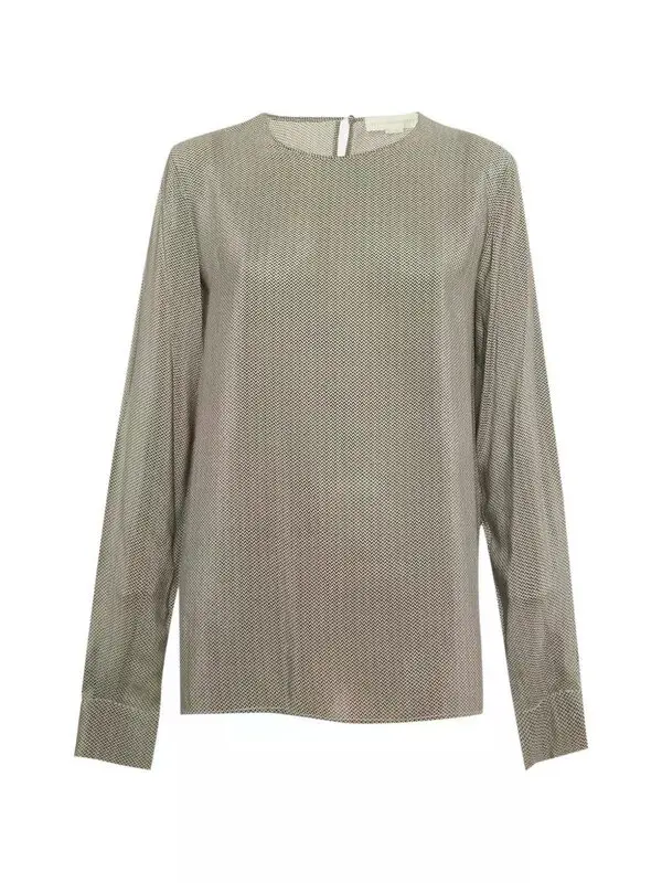 Stella McCartney Weave-like Silk Top