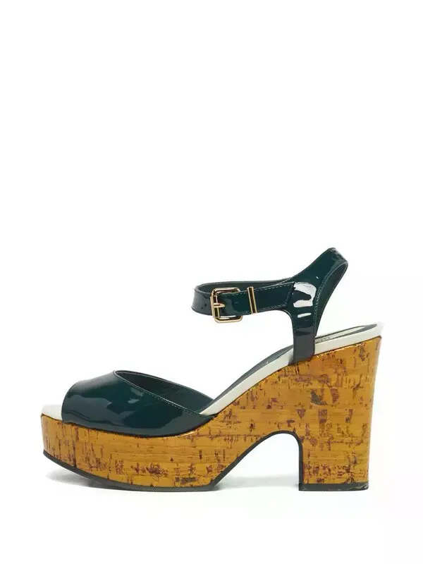 Fendi Open-toe Buckle Sandals