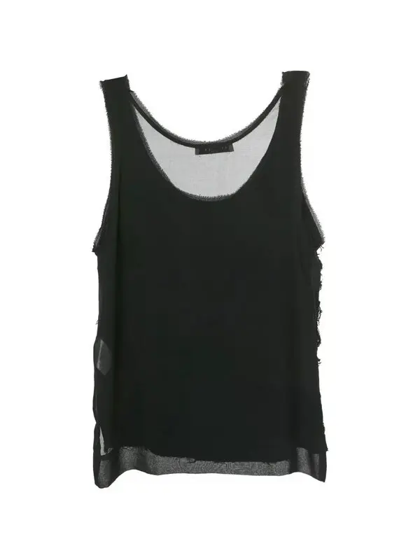 Sandro Frayed Tank Top