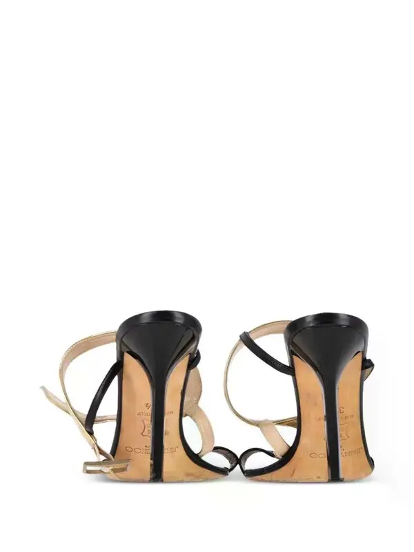 JIMMY CHOO T-strap Stiletto Heeled Sandals