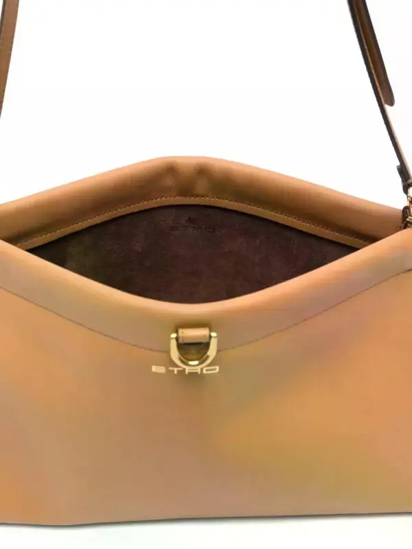 Etro Leather Clutch Bag - Brown