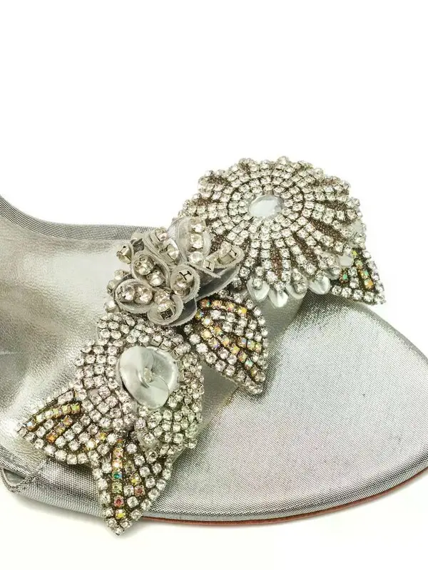 SOPHIA WEBSTER Floral-appliqué Stiletto Sandals