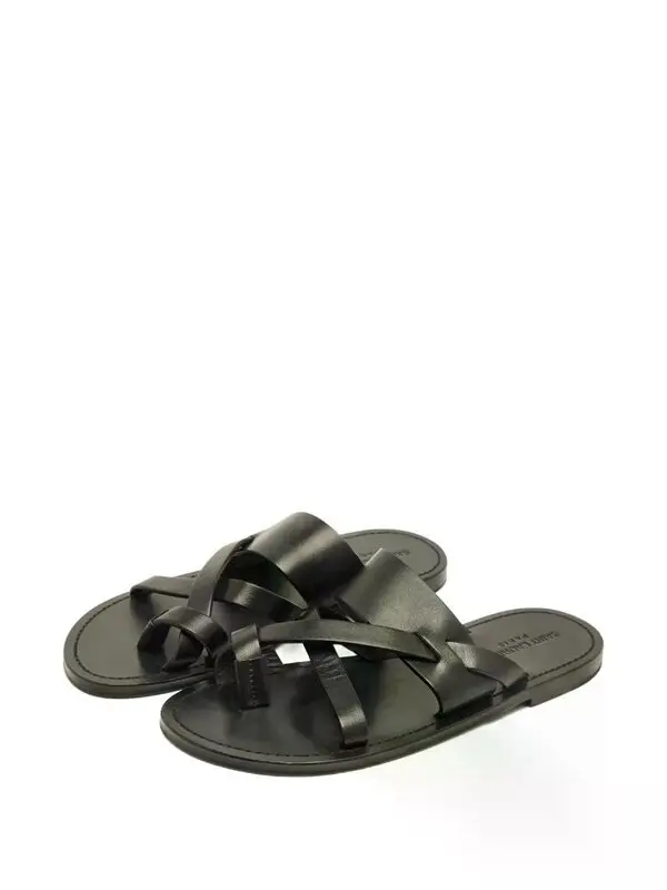 Saint Laurent Culver Leather Sandals