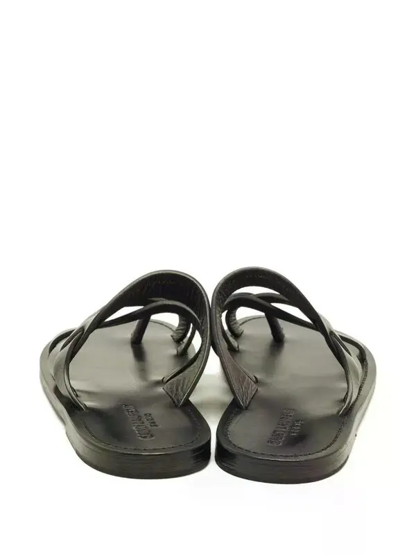 Saint Laurent Culver Leather Sandals