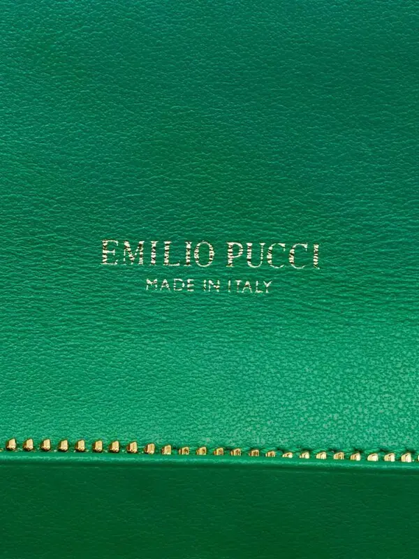 Emilio Pucci Patent-leather Wallet