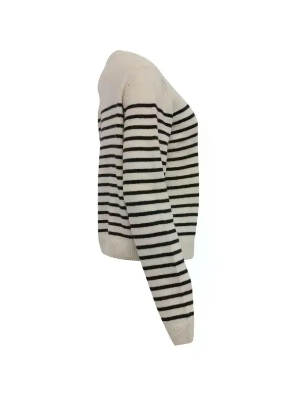 Khaite Diletta Striped Sweater