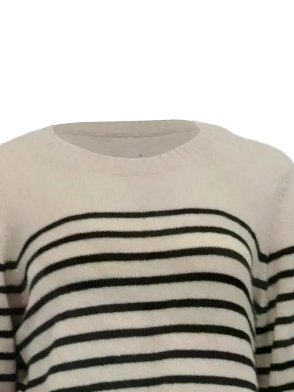 Khaite Diletta Striped Sweater