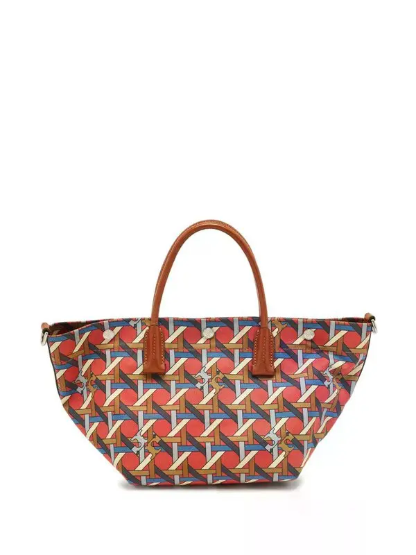 Tory Burch Printed Canvas Tote Bag