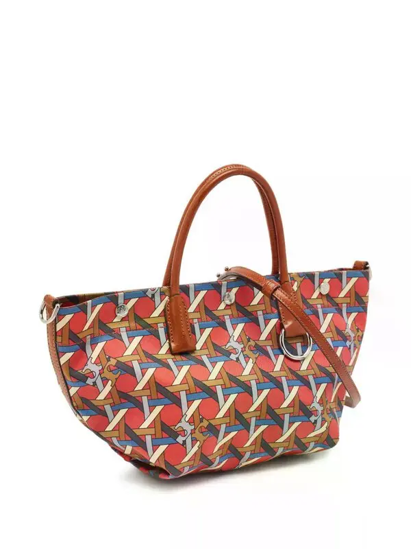 Tory Burch Printed Canvas Tote Bag