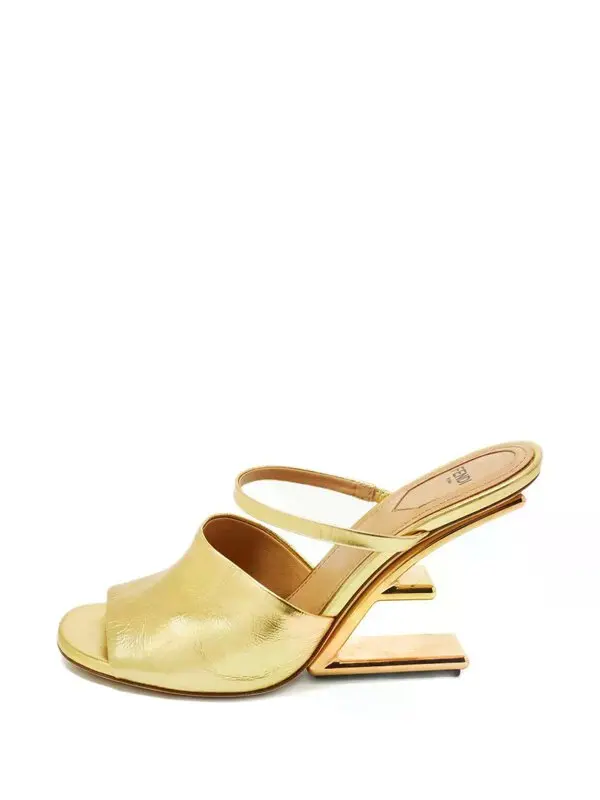 Fendi First Leather Open-toe Sandals
