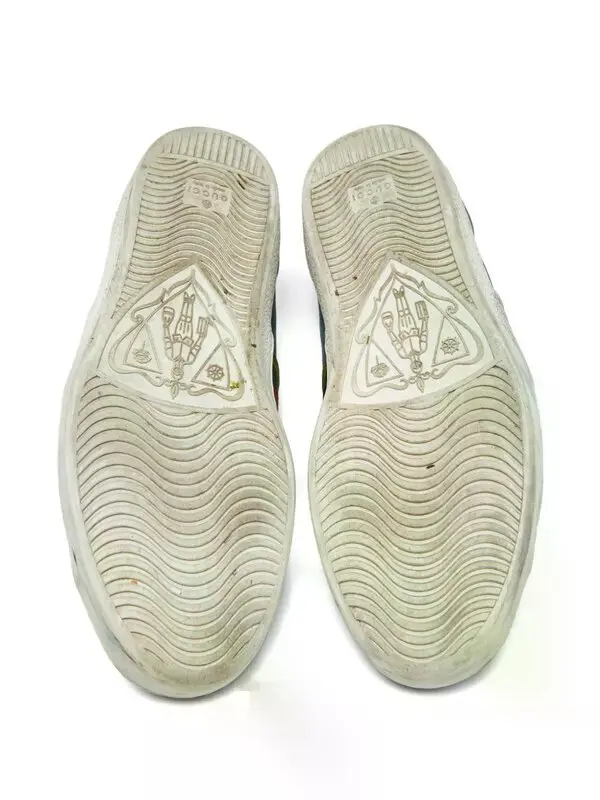 Gucci Velvet Web-detail Sneakers