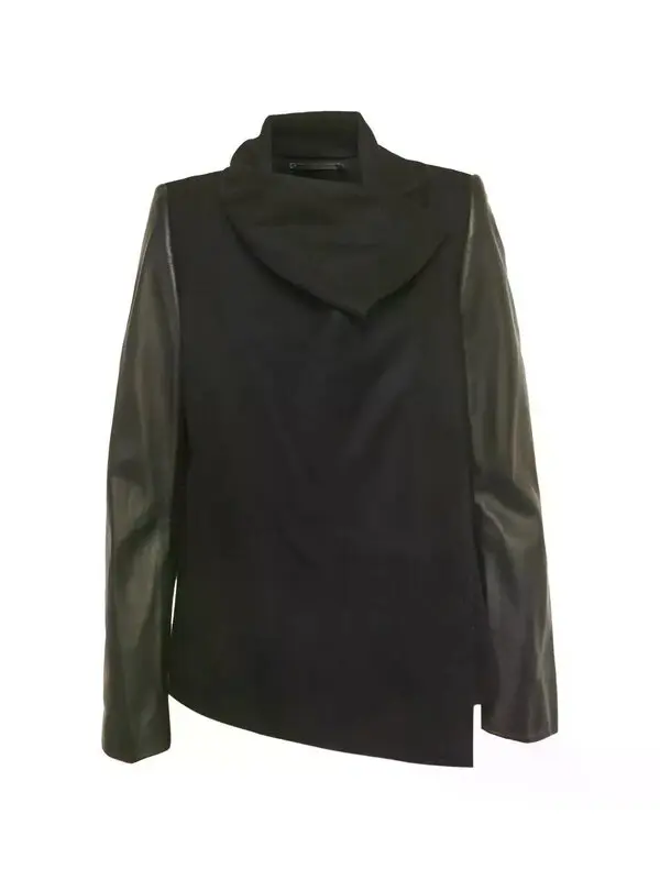 ALLSAINTS Leather-sleeves Jacket