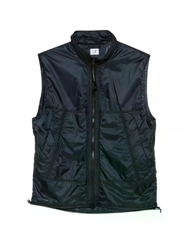 C.P. COMPANY Zip-up Sleeveless Gilet - Blue