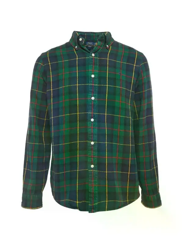 Polo Ralph Lauren Tartan Cotton Shirt - Green