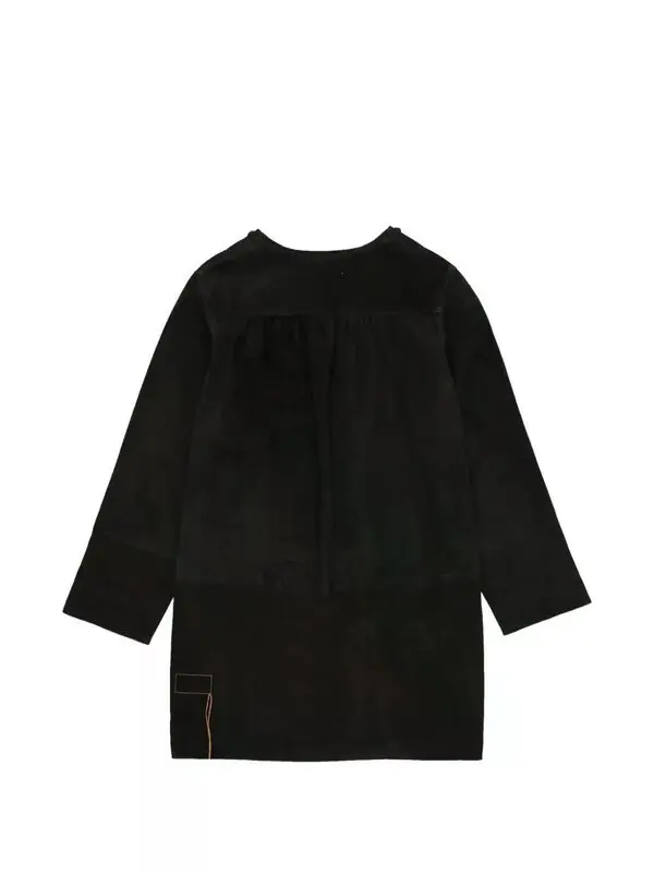 FORTELA Patch-pocket Mini Dress - Black
