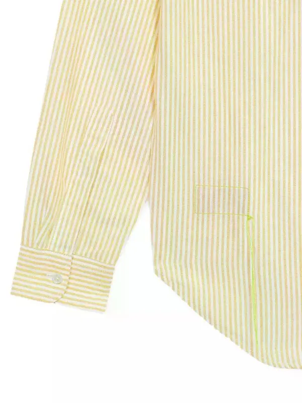 FORTELA King Striped Shirt - Yellow