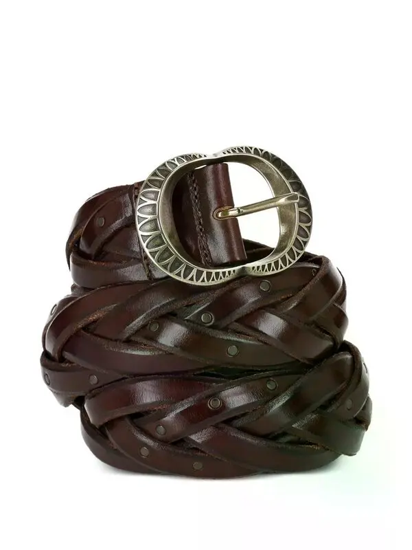 FORTELA Braided Leather Belt