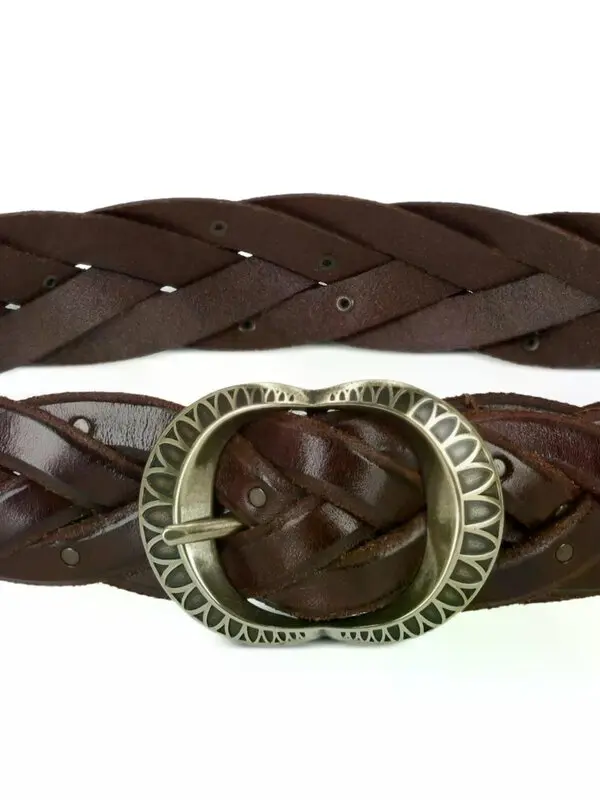 FORTELA Braided Leather Belt