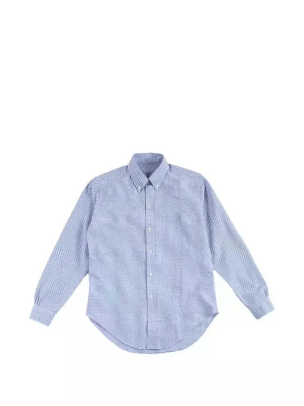 FORTELA King Checked Shirt - Blue