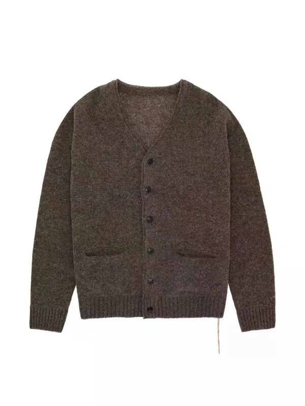 FORTELA Edmund Buttoned Cardigan - Brown