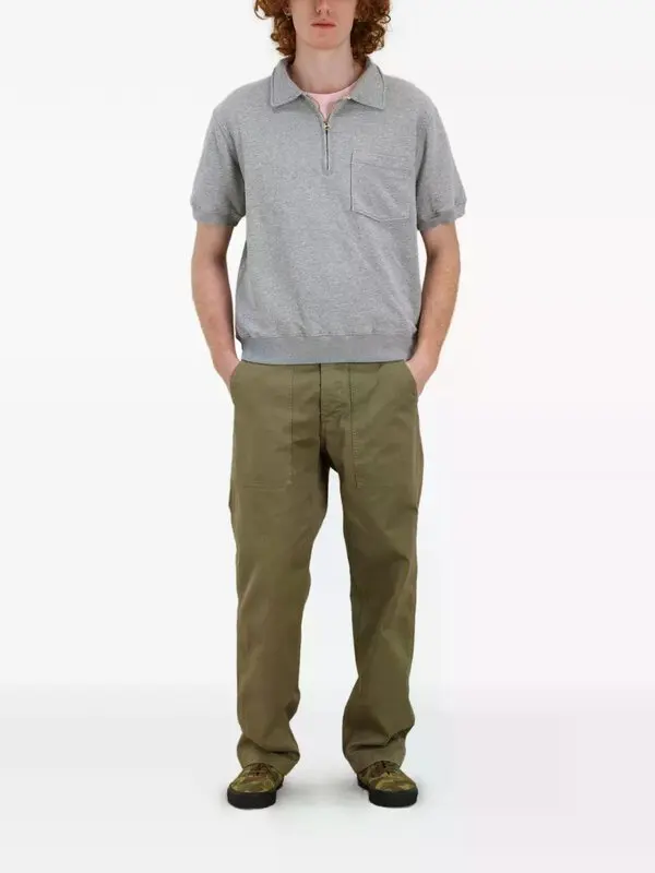 FORTELA Yalepm Short-sleeve Polo Shirt - Grey
