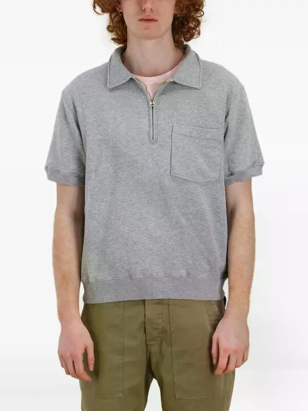 FORTELA Yalepm Short-sleeve Polo Shirt - Grey