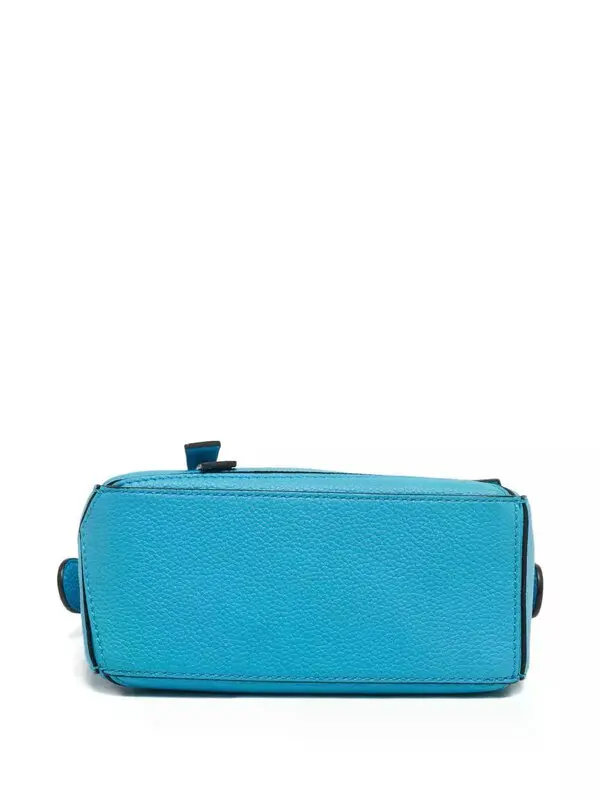 Loewe Geometric Panel Leather Shoulder Bag