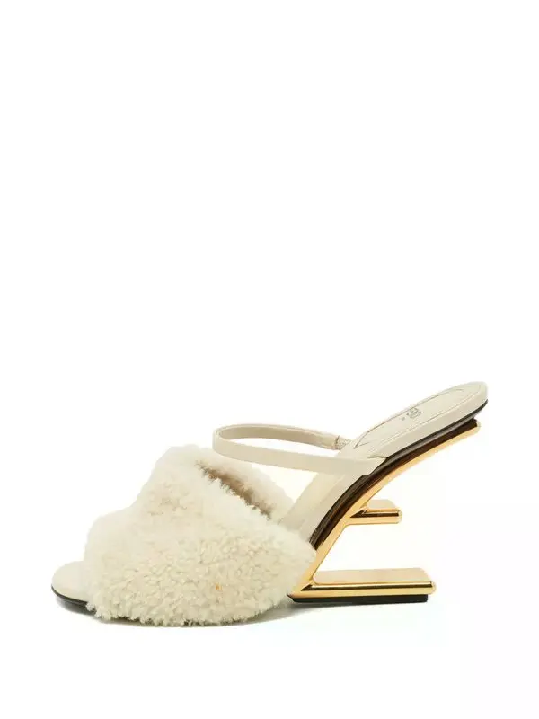 Fendi First Shearling Sandals