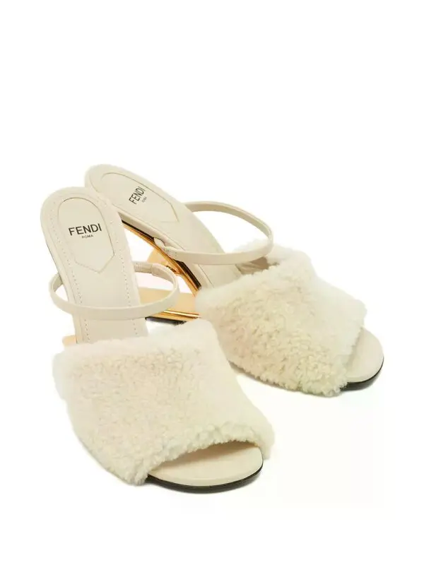Fendi First Shearling Sandals