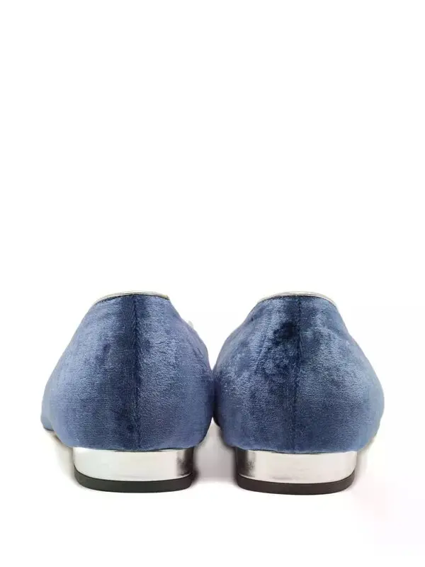 CHARLOTTE OLYMPIA Olympia Kitty Velvet Pumps
