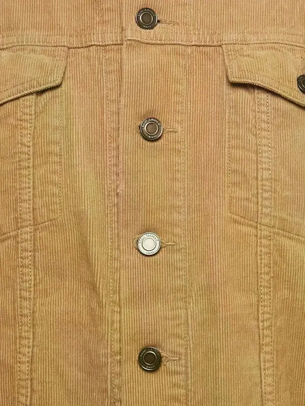 Saint Laurent Button Corduroy Jacket