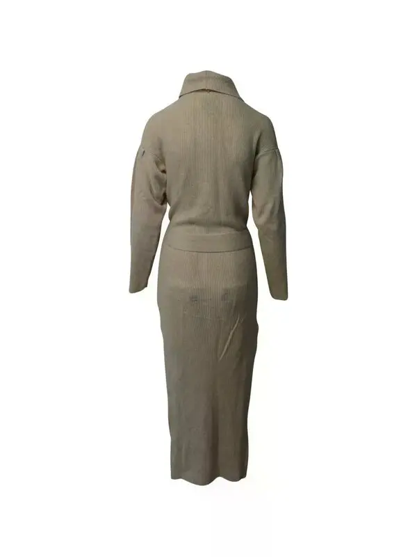 Nanushka Belted Turtleneck Dress